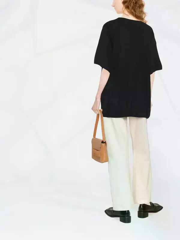 TOTEME Short-sleeved Silk T-shirt