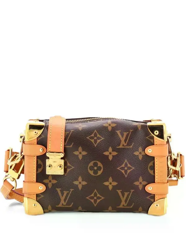 LOUIS VUITTON Monogram Canvas Side Trunk Pm Shoulder Bag - Brown