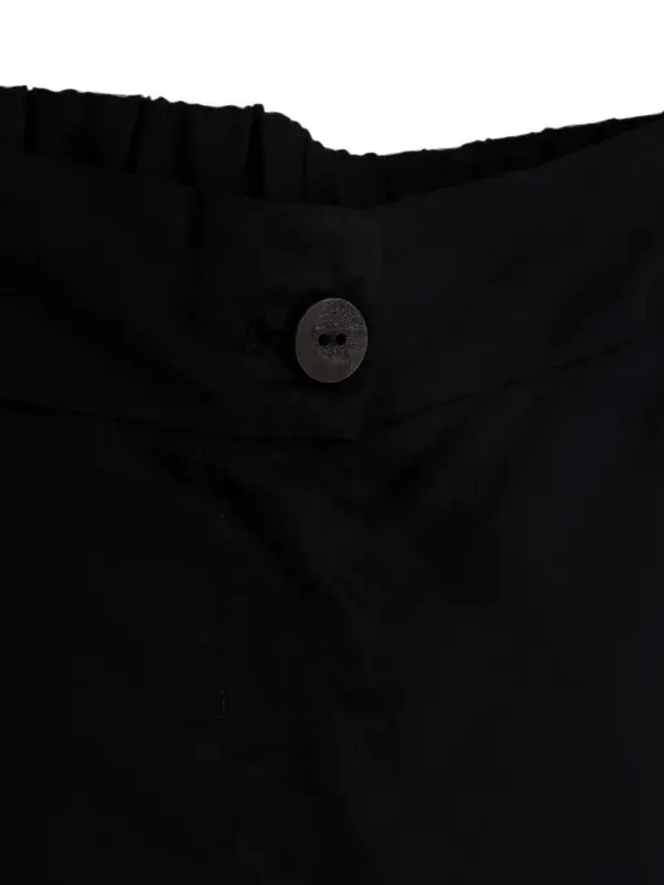 MOUTAKI Wide-leg Trousers - Black