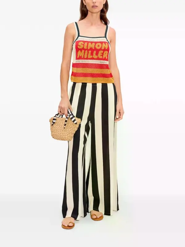 SIMONMILLER Dibby Crochet Cropped Tank Top