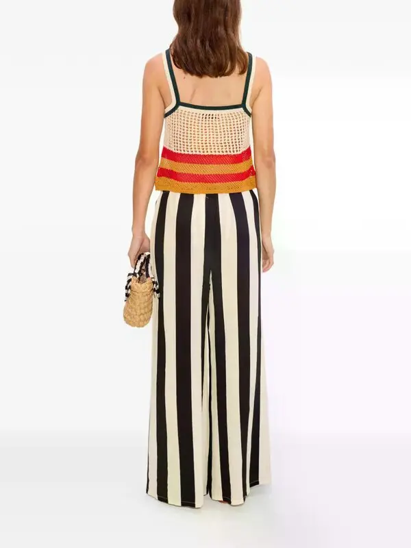 SIMONMILLER Dibby Crochet Cropped Tank Top