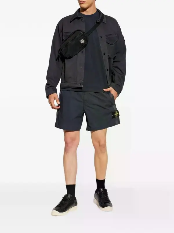 Stone Island Logo-patch Button-up Jacket