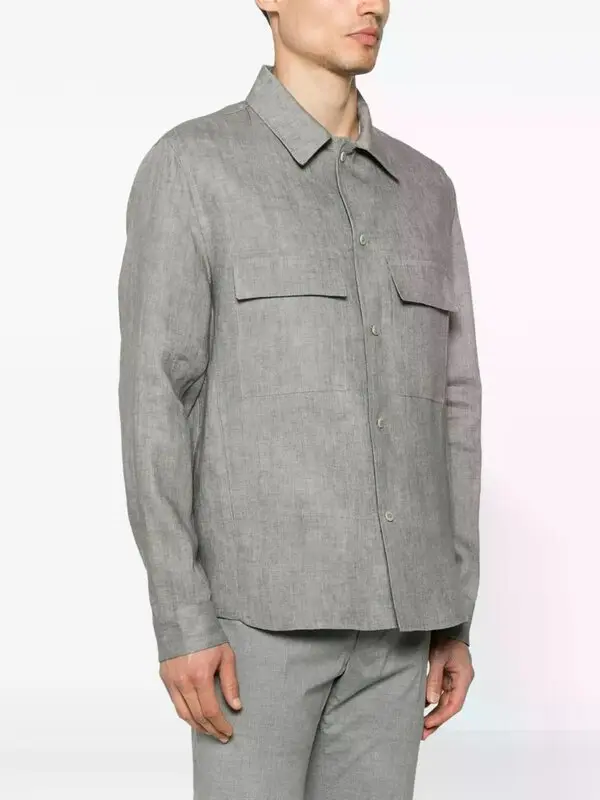 BRIGLIA 1949 John Flap-pocket Shirt Jacket