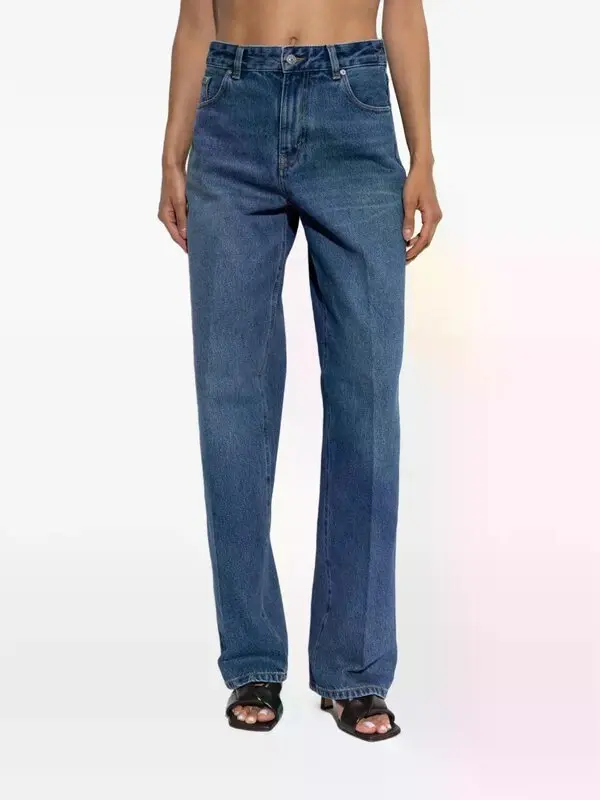 Victoria Beckham Pressed Crease Jeans