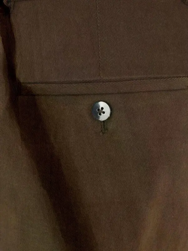 Caruso Pleated Moleskin Trousers