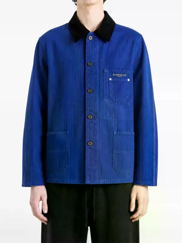 Givenchy Logo Corduroy Jacket