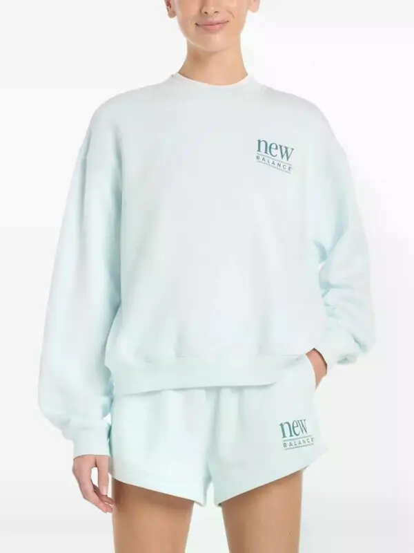 NEW BALANCE Crewneck Sweatshirt With Logo Print