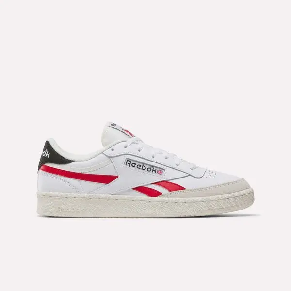 REEBOK Club C Revenge Shoes - Ftwrwhite/black/vectorred