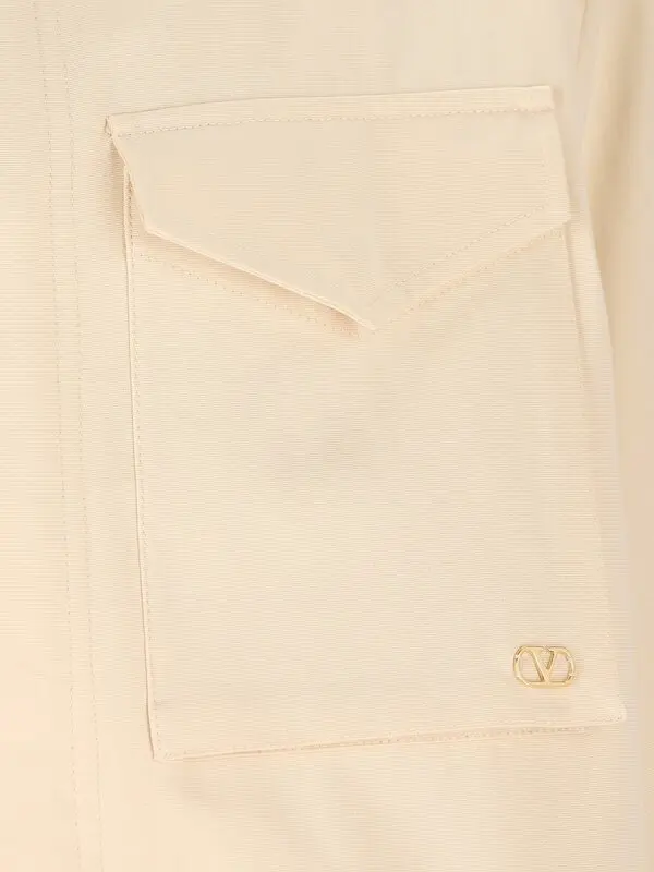 Valentino Garavani Vlogo Signature Pocket Caban Coat