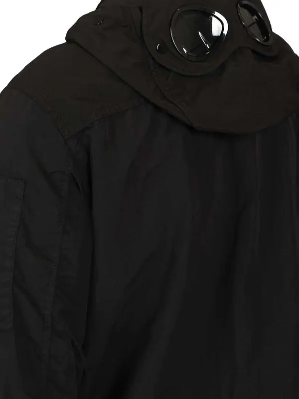 C.P. COMPANY Goggle Detailed Hooded Overshirt