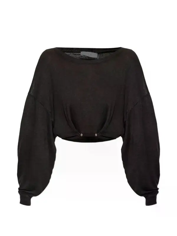 IRO PARIS Destinee Cropped Off-shoulder Top