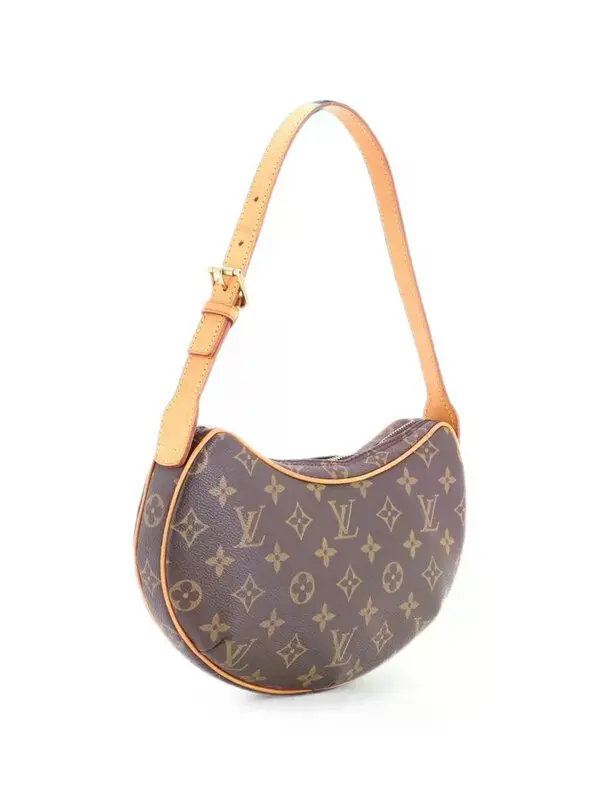 LOUIS VUITTON Monogram Canvas Croissant Pm Hobo Bag