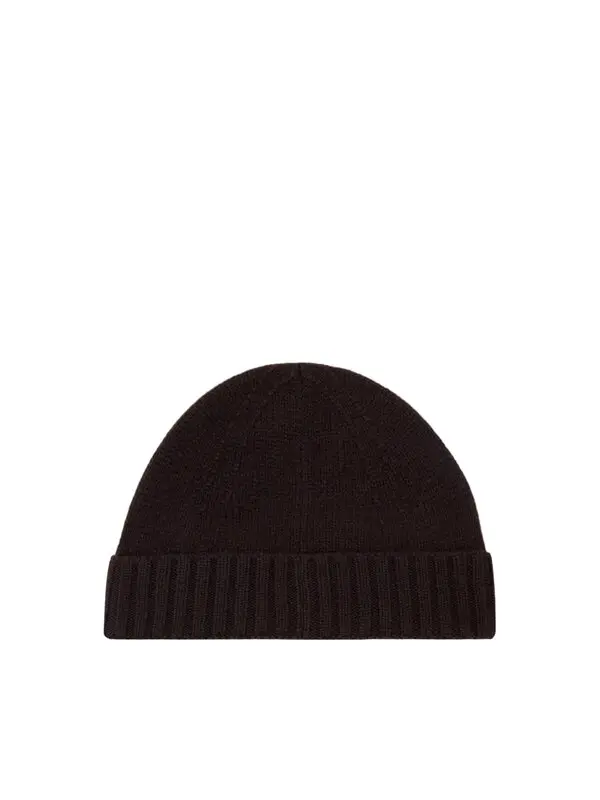 Stone Island Logo Patch Knitted Beanie