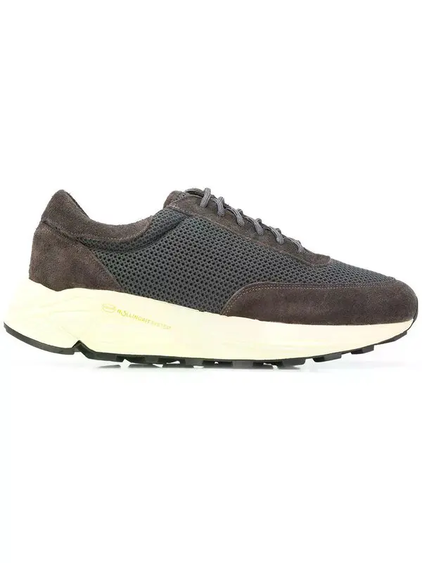 Our Legacy Leather And Suede Lace-up Sneakers