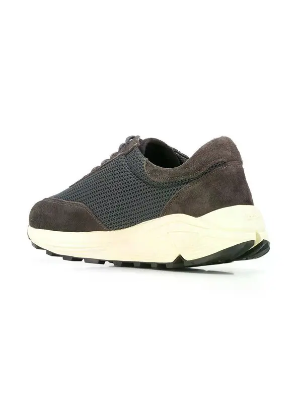 Our Legacy Leather And Suede Lace-up Sneakers