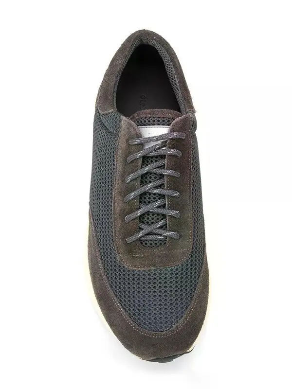 Our Legacy Leather And Suede Lace-up Sneakers