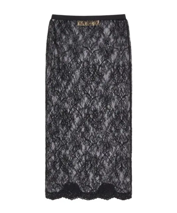 Valentino Garavani Lace Midi Skirt
