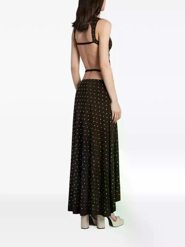 SIEDRES Embellished Open-back Dress