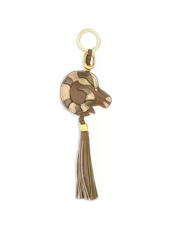 GIANNI CHIARINI Tassel Ram-head Keyring