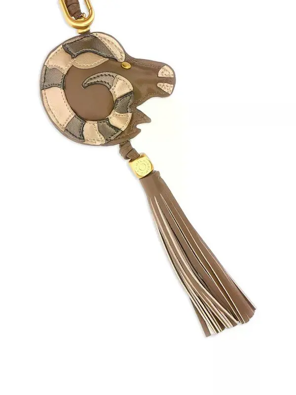 GIANNI CHIARINI Tassel Ram-head Keyring