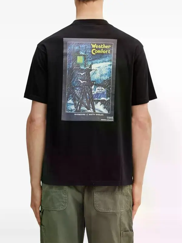 Barbour 1946 Graphic-print Oversize-fit T-shirt