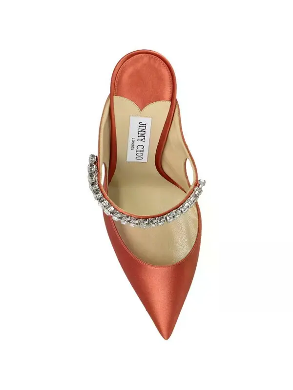 JIMMY CHOO Bing 100 Mules - Orange
