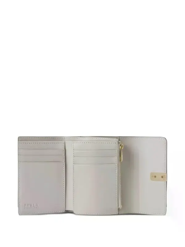 Furla Small Compact Leather Wallet