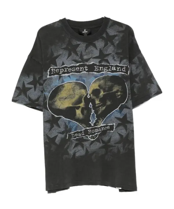 REPRESENT Dead Romance Graphic T-shirt - Black