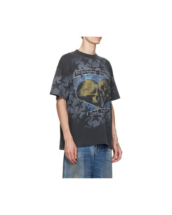 REPRESENT Dead Romance Graphic T-shirt - Black