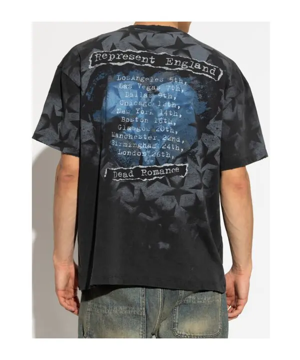 REPRESENT Dead Romance Graphic T-shirt - Black
