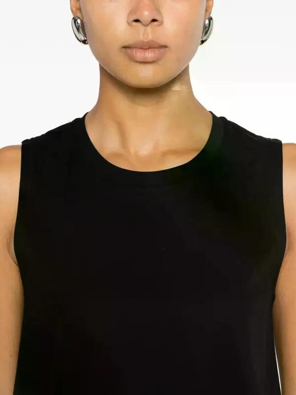 PSOPHIA Sleeveless Crew-neck Cotton Tank Top