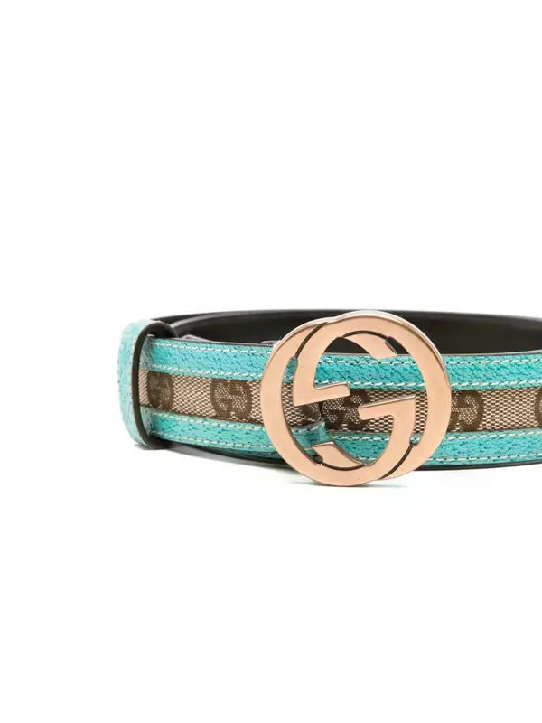 Gucci 2000s Interlocking G Gg Supreme Belt