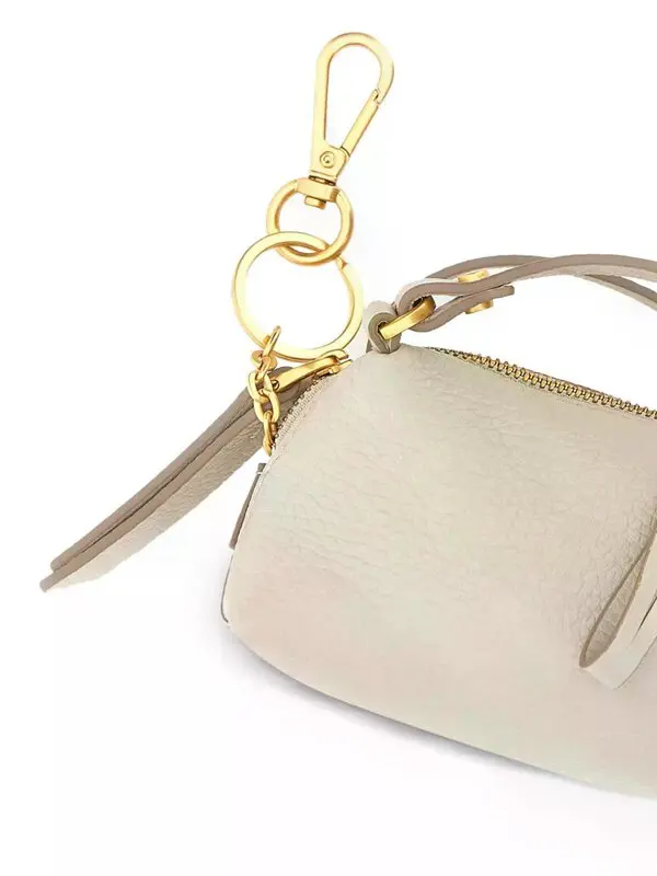 GIANNI CHIARINI Alifa Hammered-leather Keyring