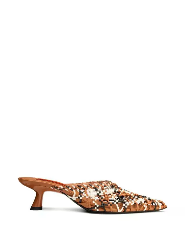 SIMONMILLER Gala Knotted Mules - Neutrals