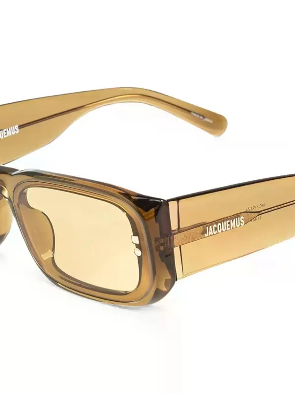 Jacquemus Rectangle Frame Sunglasses