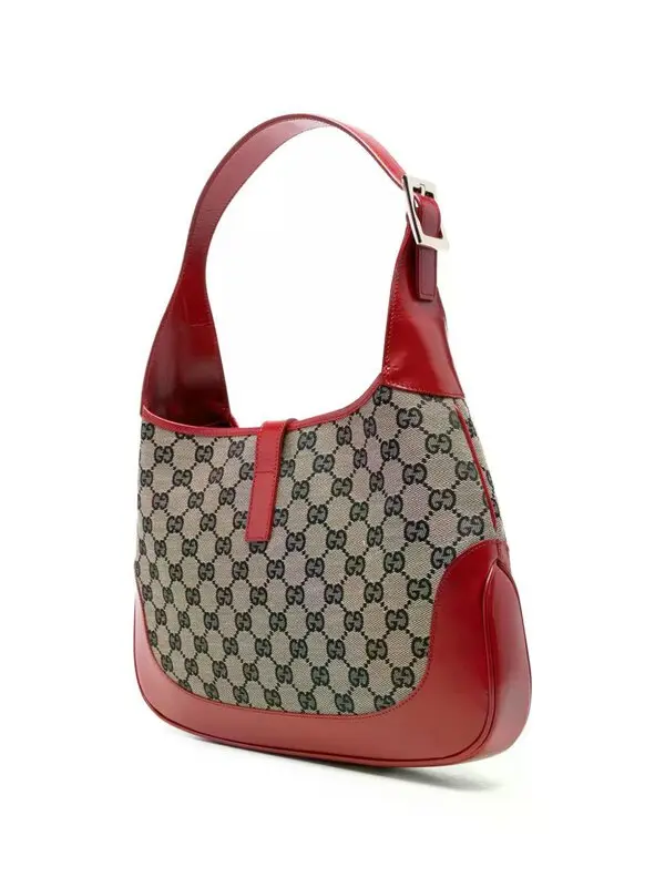 Gucci Jackie Gg-canvas Shoulder Bag