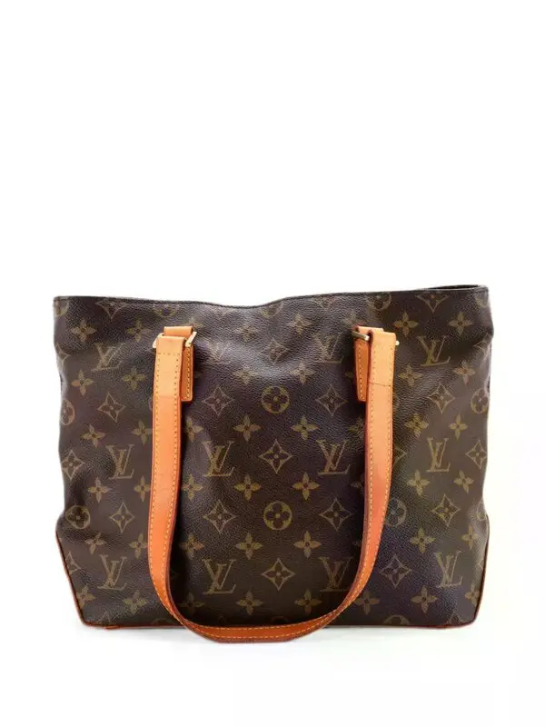 LOUIS VUITTON Monogram Canvas Cabas Piano Tote Bag