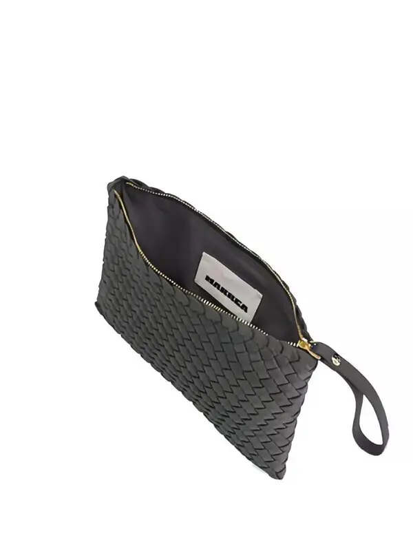 MARREA Woven Clutch Bag