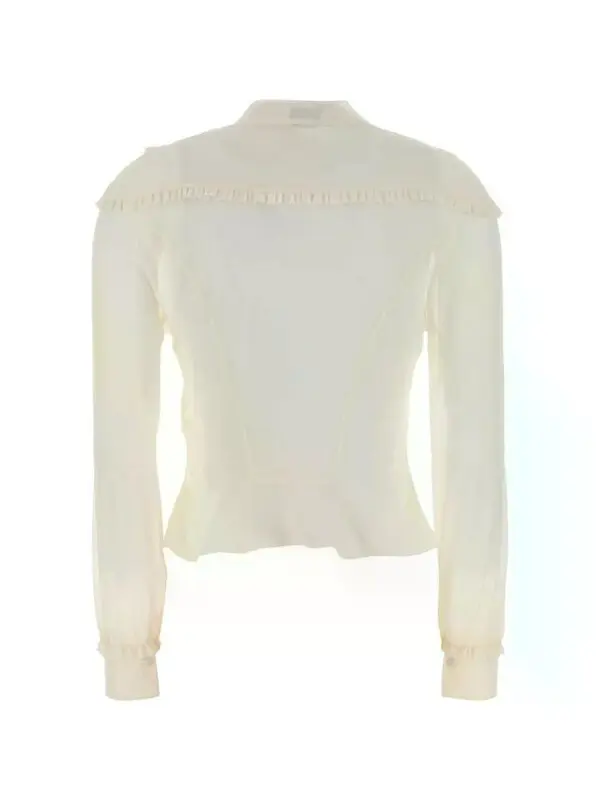 Alexander McQueen Ruffled Silk-chiffon Shirt