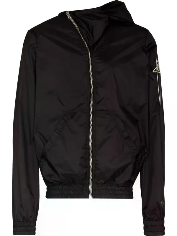 Rick Owens Logo Hooded Jacket