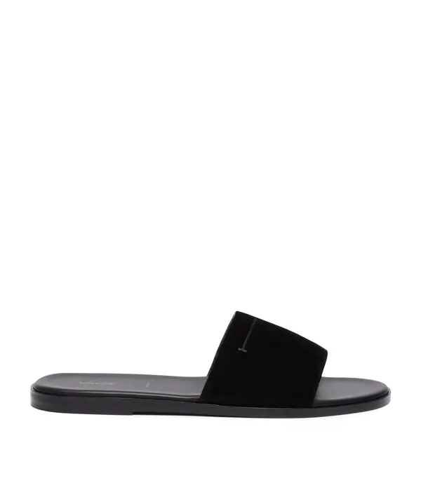 TOM FORD Suede T-bar Slides