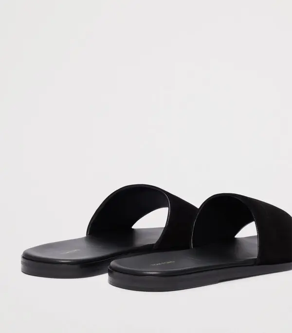 TOM FORD Suede T-bar Slides