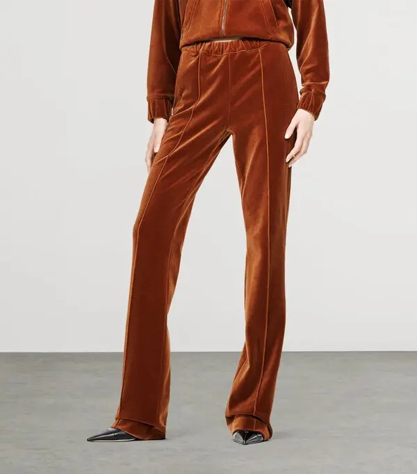 TOM FORD Velour Sweatpants - Brown