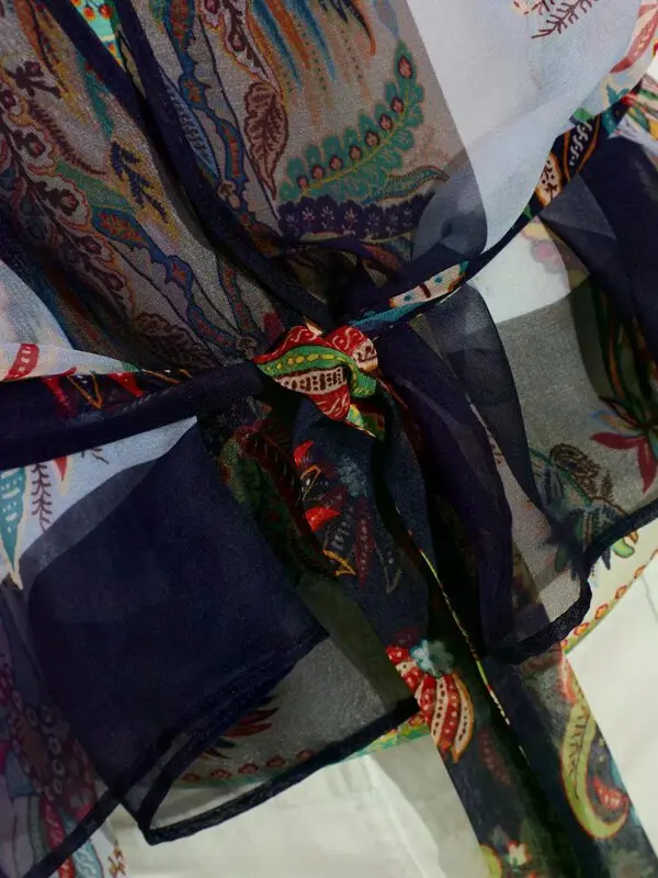 Etro Paisley-print Sleeveless Jacket