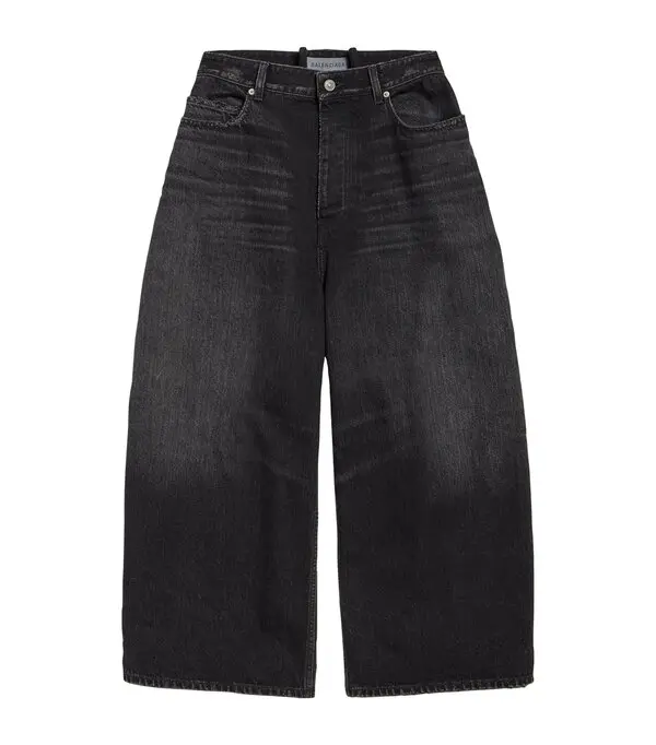 Balenciaga Round Fit Barrel Leg Jeans