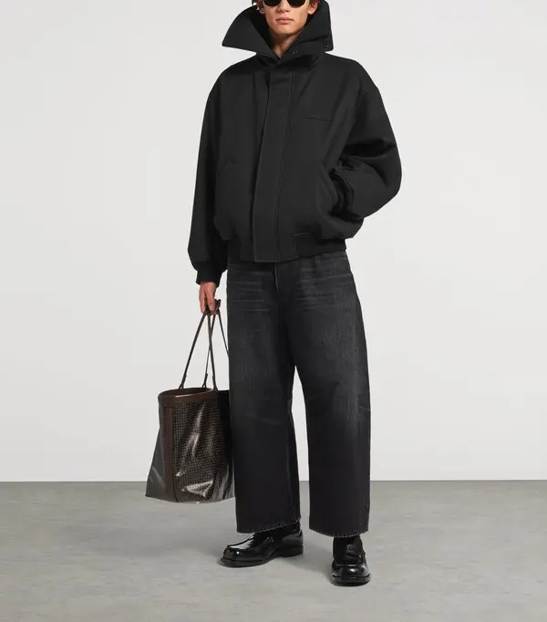 Balenciaga Round Fit Barrel Leg Jeans