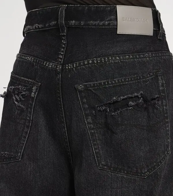 Balenciaga Round Fit Barrel Leg Jeans
