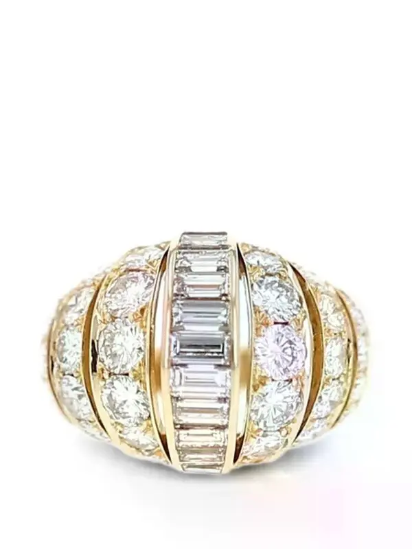 Cartier Diamond Dome Ring - Gold