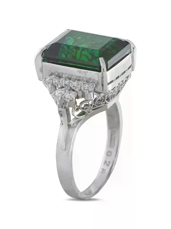 LB EXCLUSIVE Tourmaline And Diamond Ring