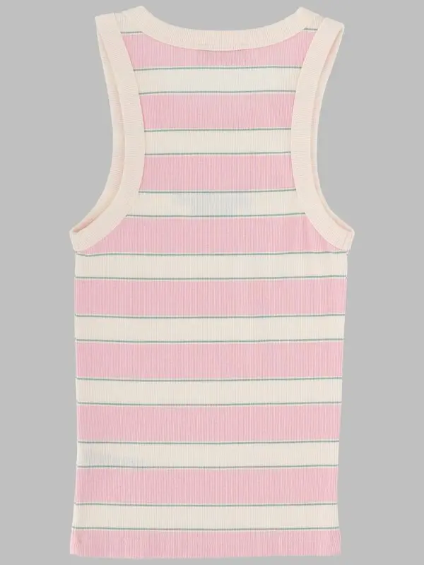 MC2 SAINT BARTH Tank Top "ada" Con Logo